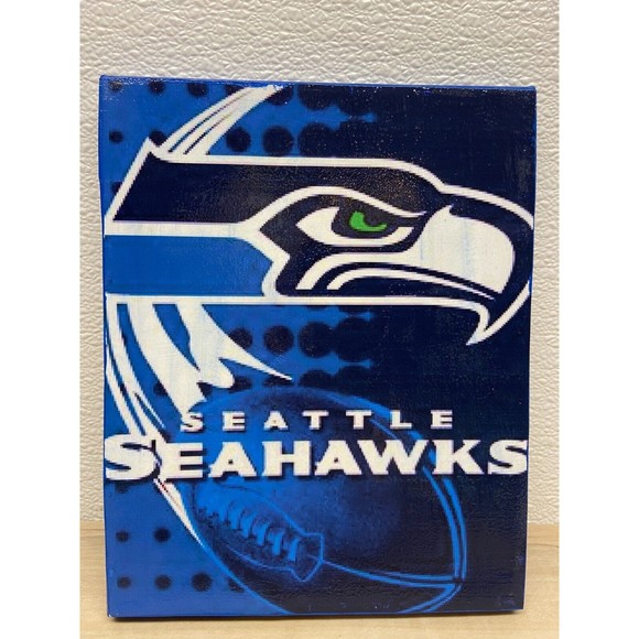 Unbranded | Wall Decor | Nfl Seattle Seahawks Painting Logo Sign Wall ...